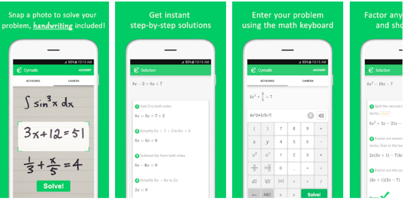 10 Best Math Problem Solver Apps For Android And Ios Iphone Ipad